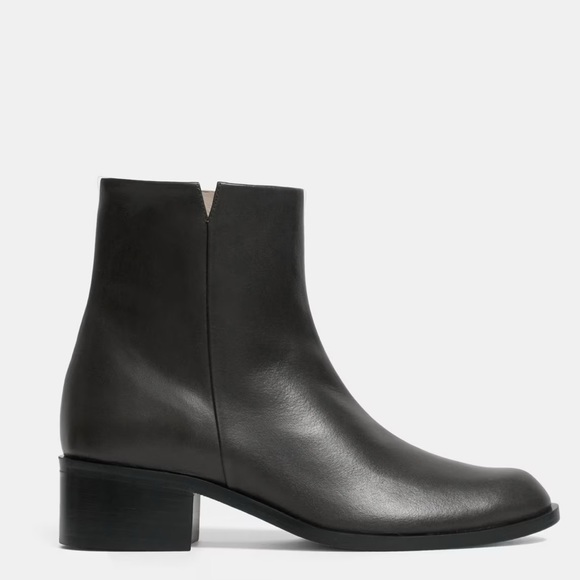 Theory | Shoes | Theory Leather Slit Boot | Poshmark